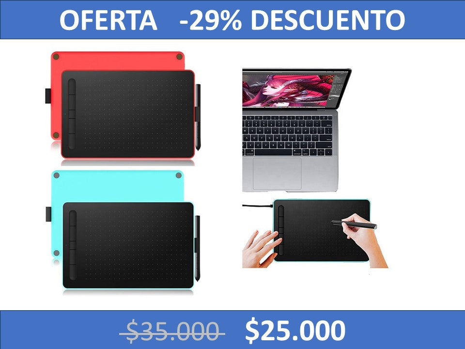 Tableta digitalizadora VSON WP9620 Celeste – fselectronicscl