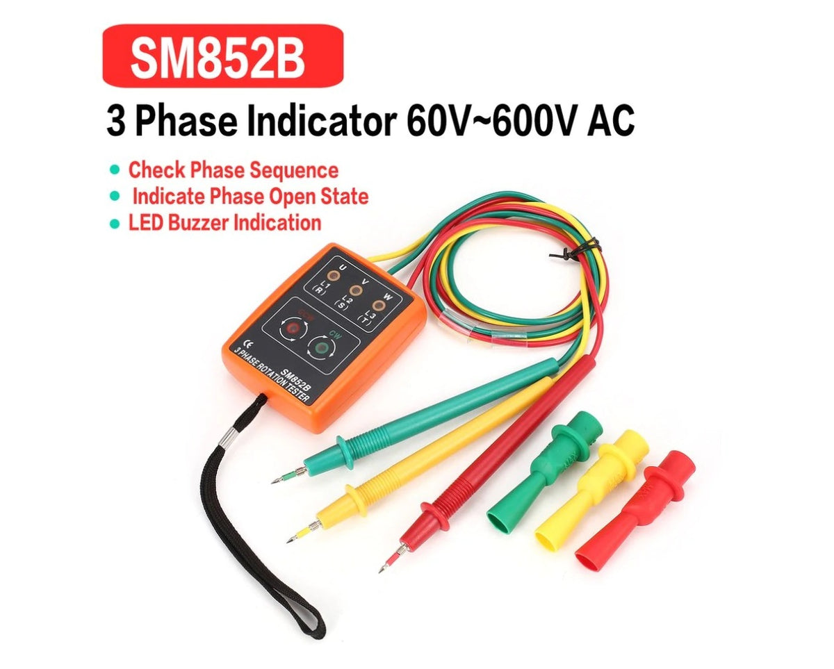 Secuencímetro trifásico SM852B – fselectronicscl